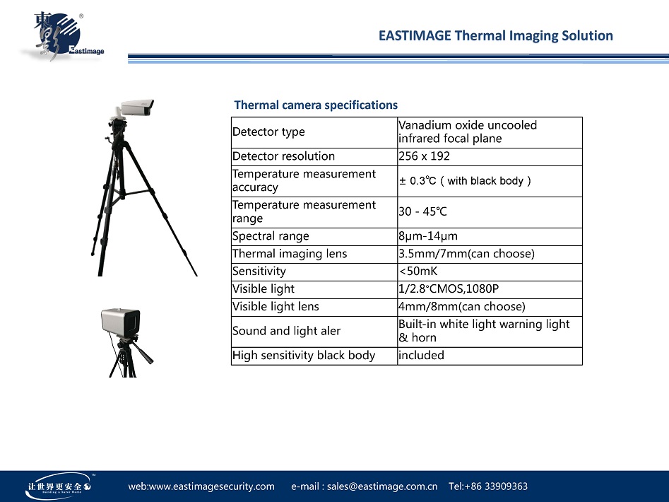 Thermal Image Body Temperature Measurement System MD3000T Standard ...
